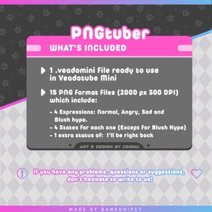 Gamer White Bat Pngtuber | Cute Bat | Twitch Streaming Avatar | Vtuber ...