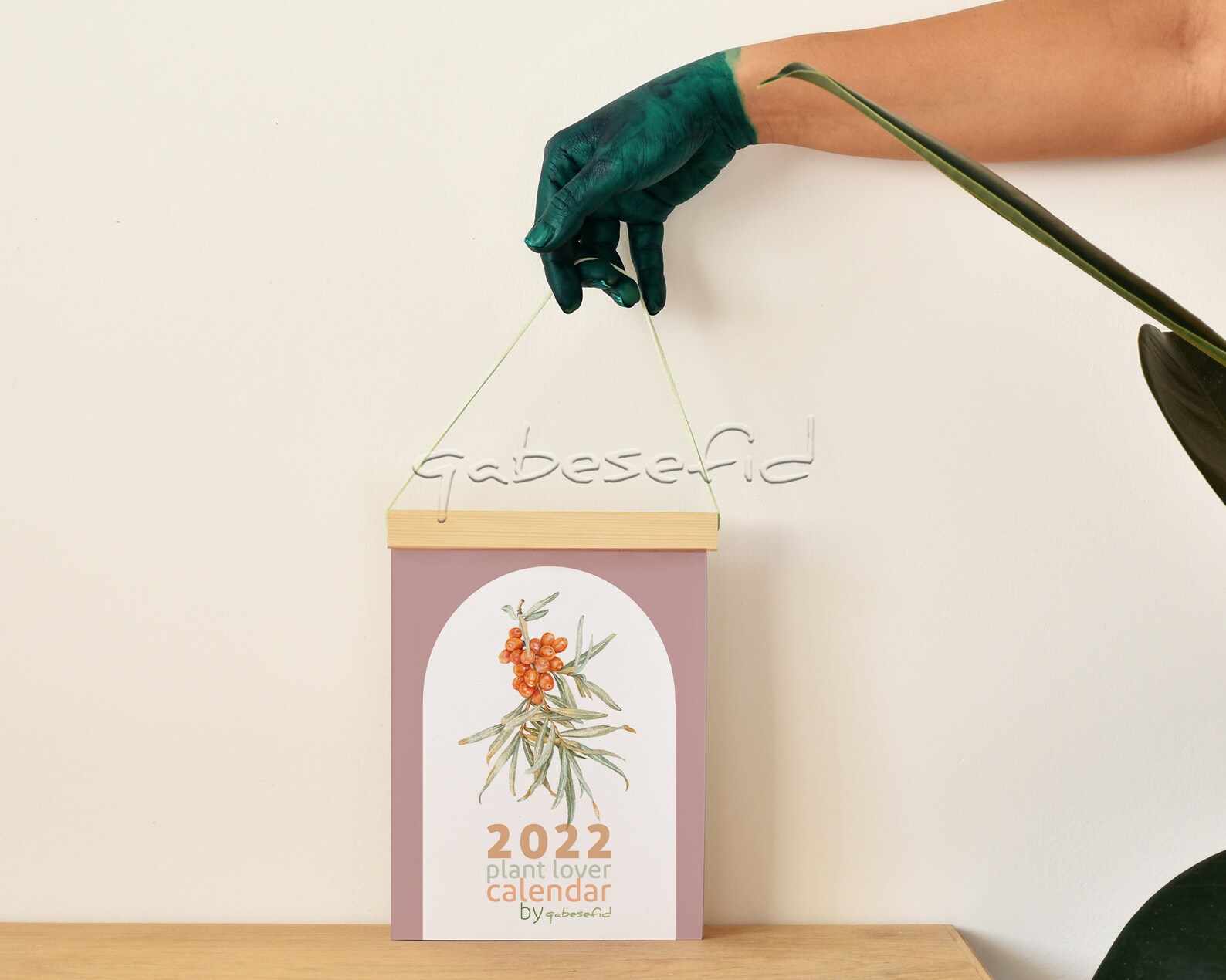 Instant Download Printable Calendar Botanical 2022 Calendar | Etsy