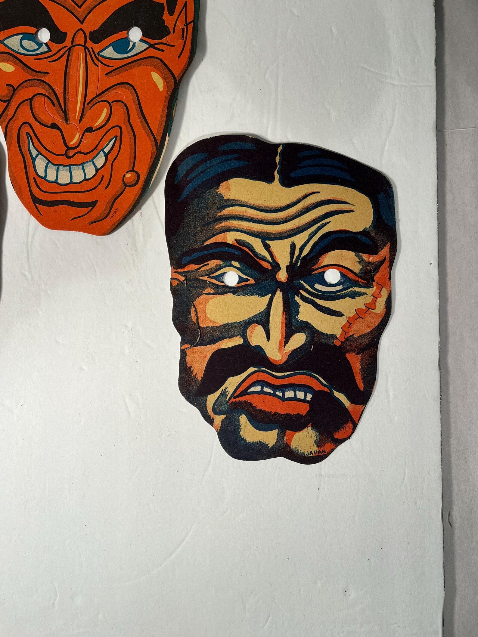 Seven Scary Halloween Masks 1930s - Etsy