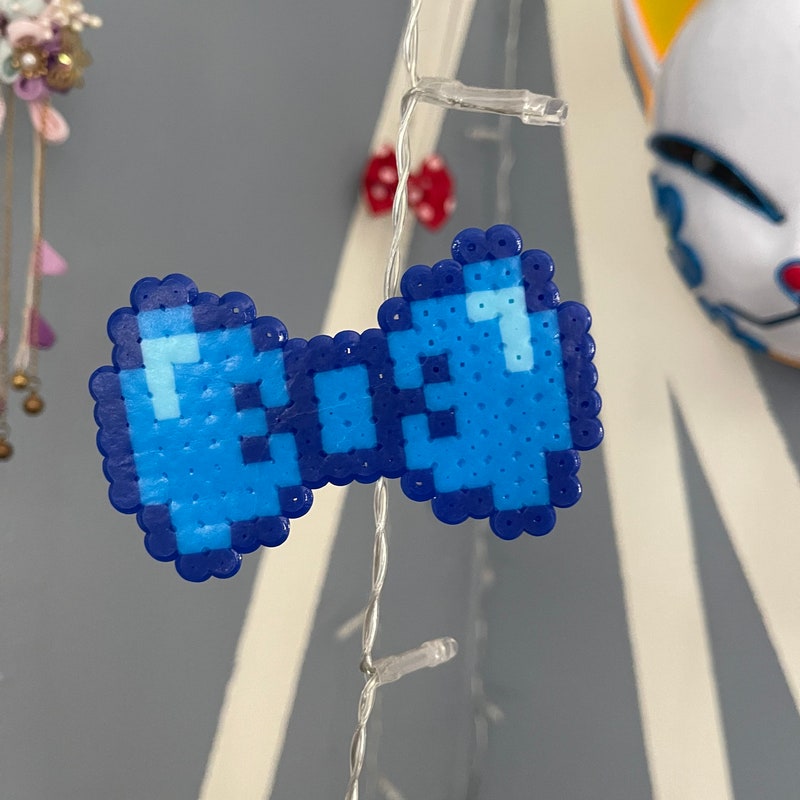 Perler Bead Bow - Etsy