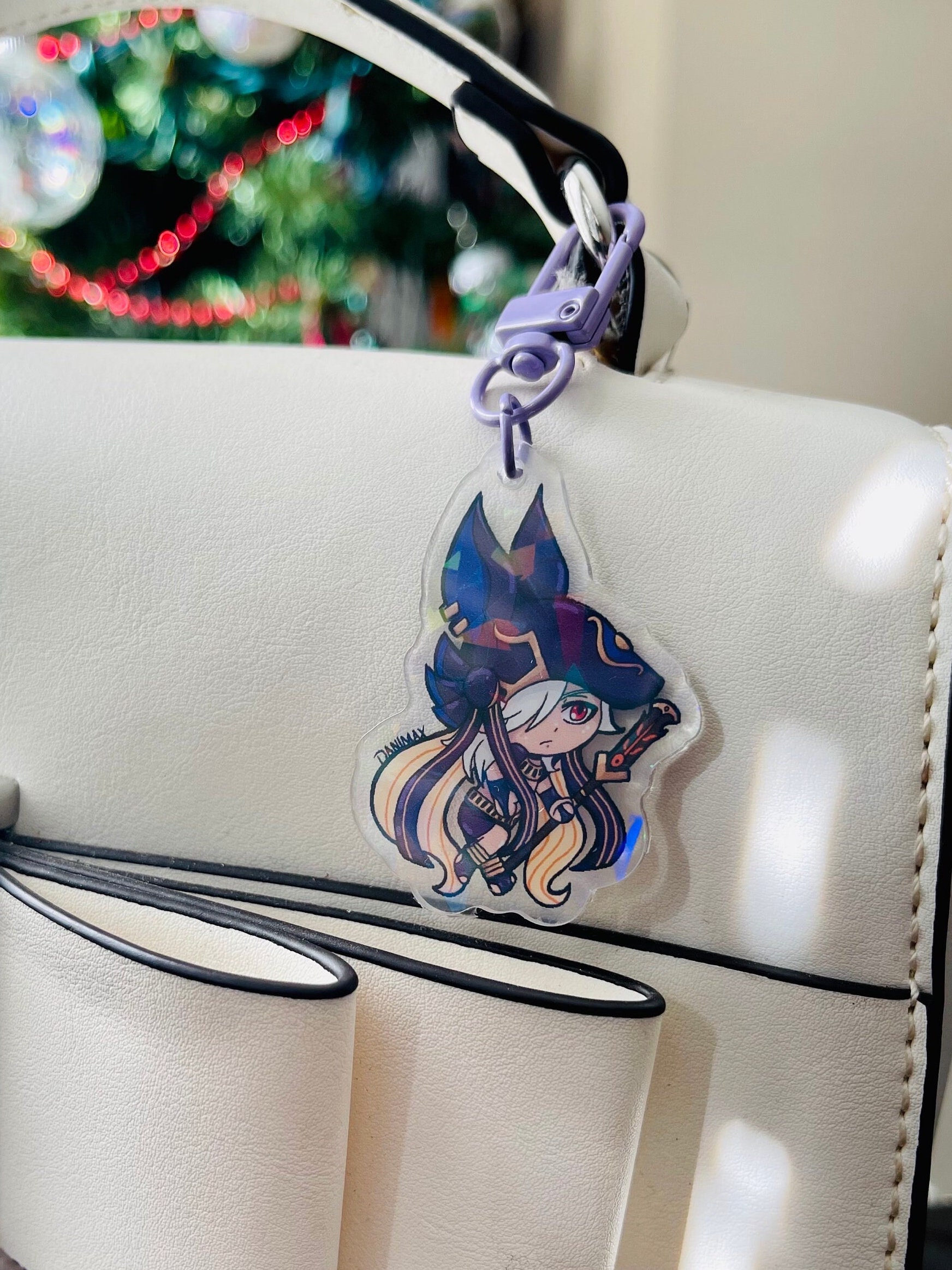 Genshin Impact Chibi Cyno Keychain Adorable General of the Matra - Etsy