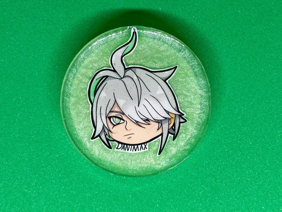 Genshin Impact Alhaitham Chibi Phone Grip: Anime Fan Accessory - Etsy