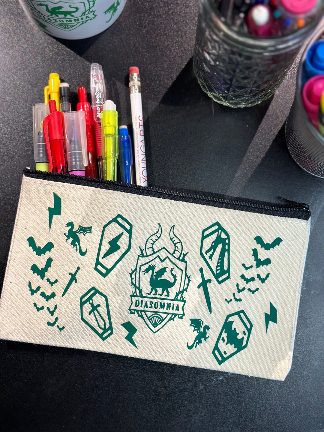 Twisted Wonderland Diasomnia Pouch - Carry the Enchantment of the ...