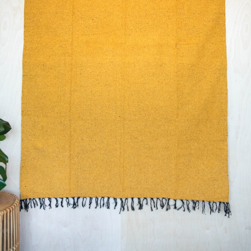 Yellow Blanket - Etsy