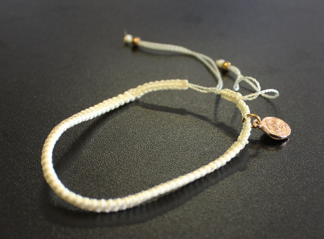 Handcrafted Mexican String Bracelet Multi 1002 CREME Friendship ...