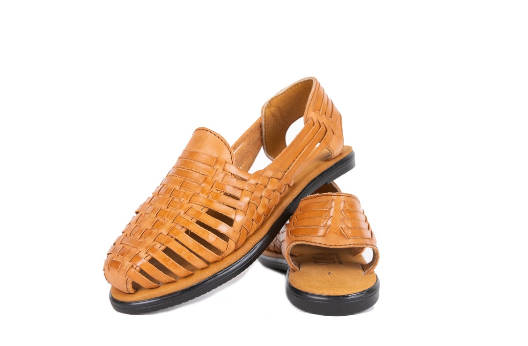 Mexican Huaraches Sandals for Women Pajarillo Style Chedron Tone ...