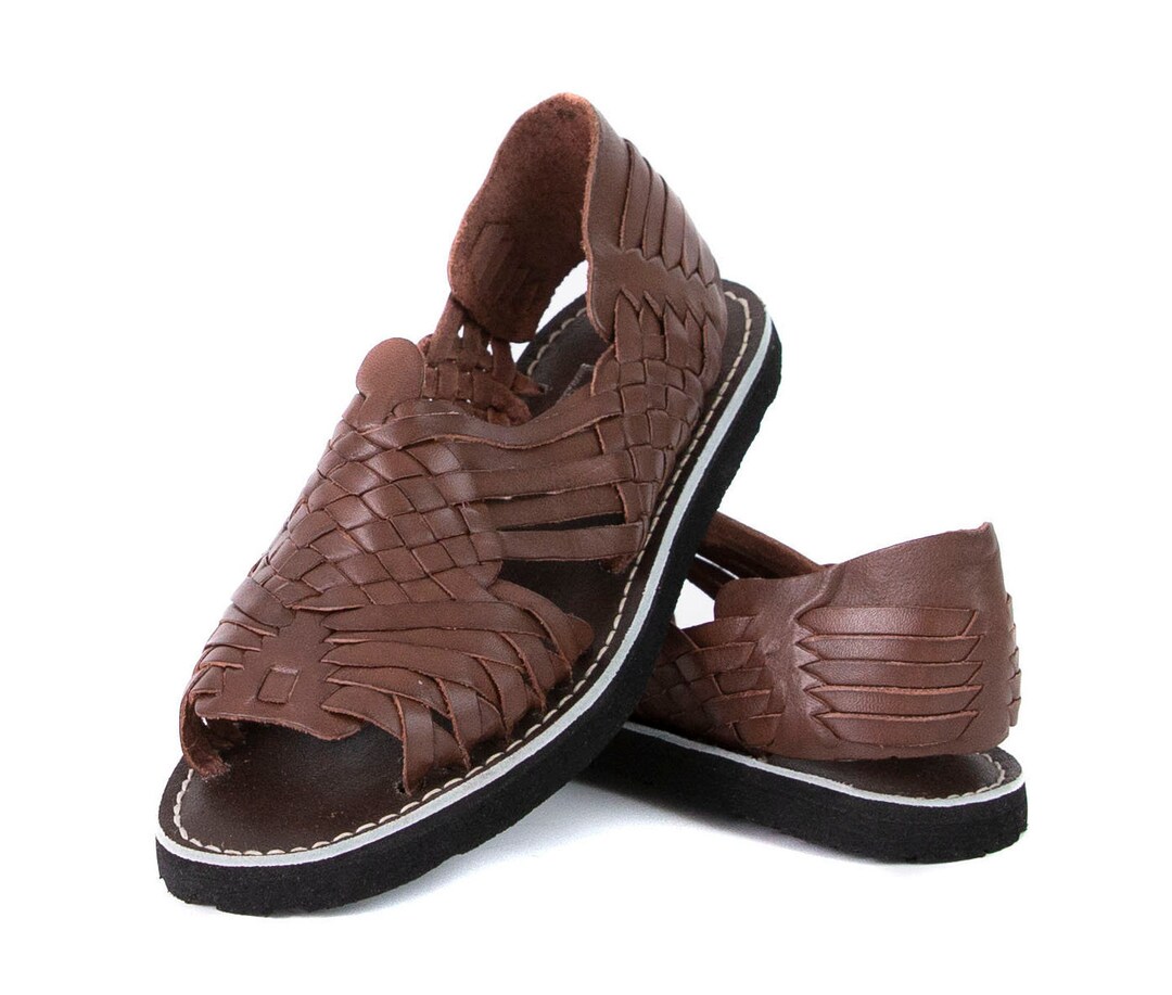 Mexican Sandals for Men Pachuco Huaraches SIDREY Brown - Etsy