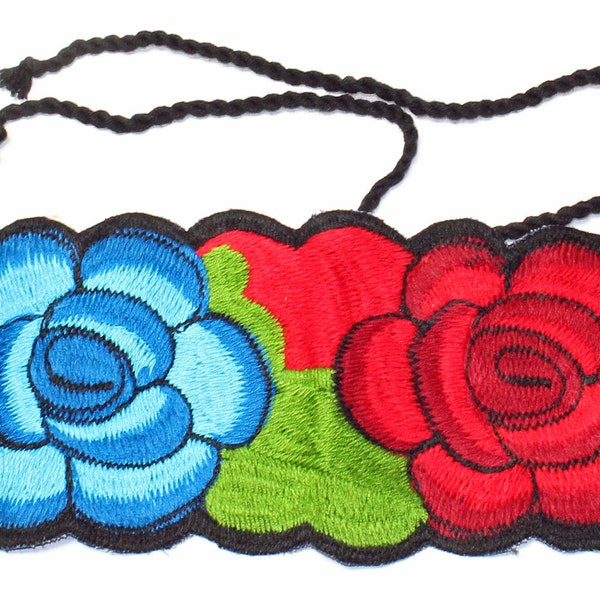 Mexican Embroidered Belt - Etsy