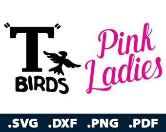 Grease pink ladies | Etsy