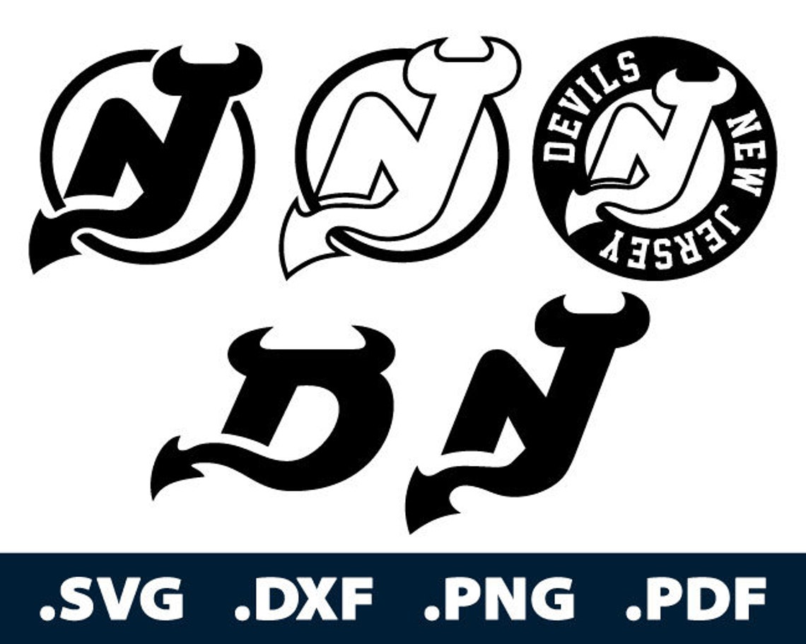 New Jersey Devils SVG Files New Jersey Devils Cutting Files | Etsy