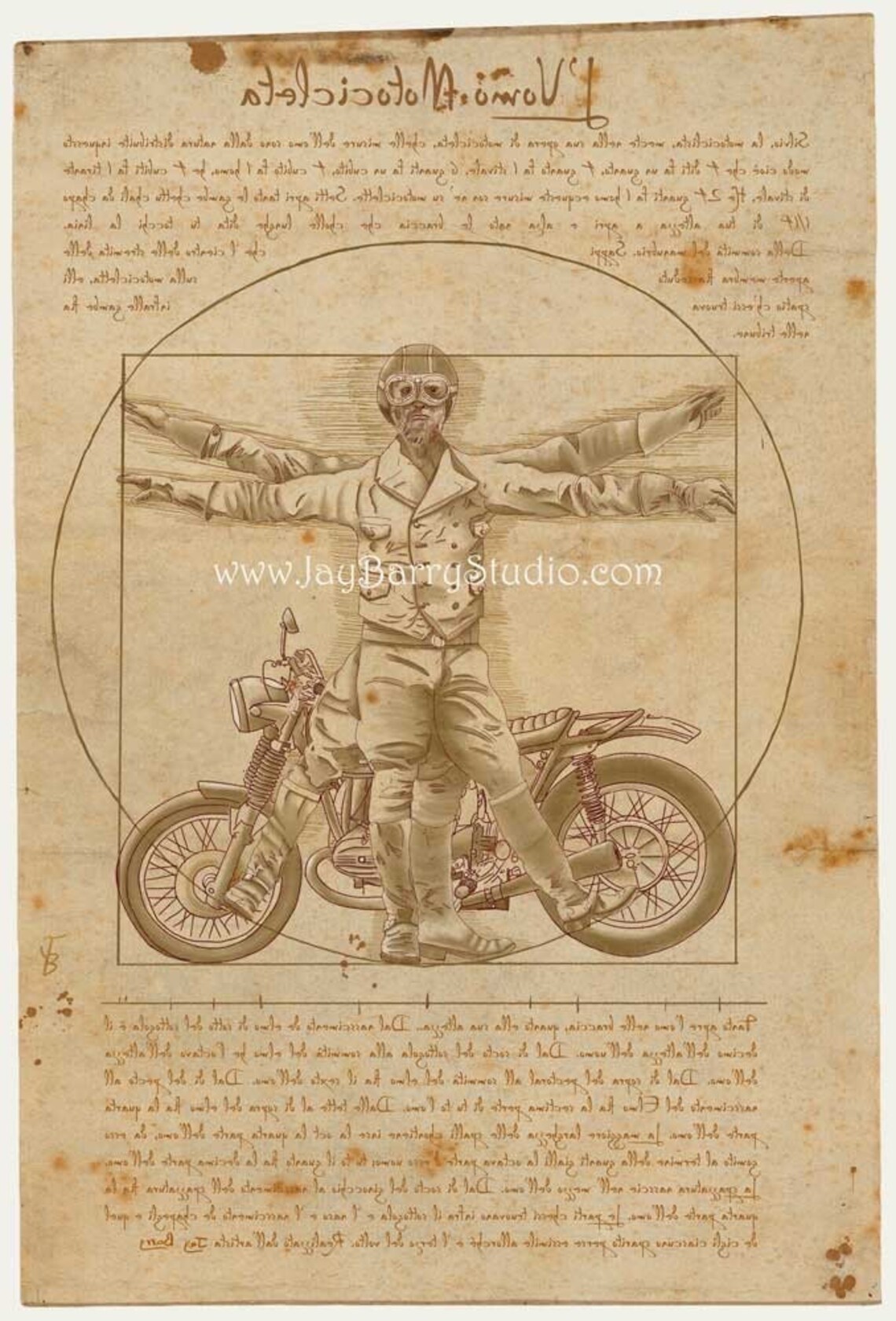 Davinci's Deep Sea Man - Etsy