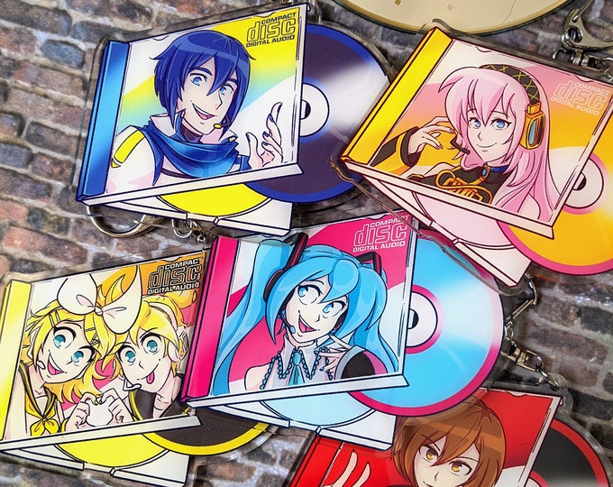 Vocaloid Hatsune Miku CD Charm - Etsy