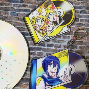 Vocaloid Hatsune Miku CD Charm - Etsy