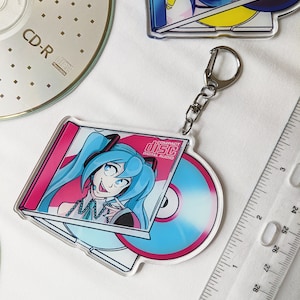 Vocaloid Hatsune Miku CD Charm - Etsy