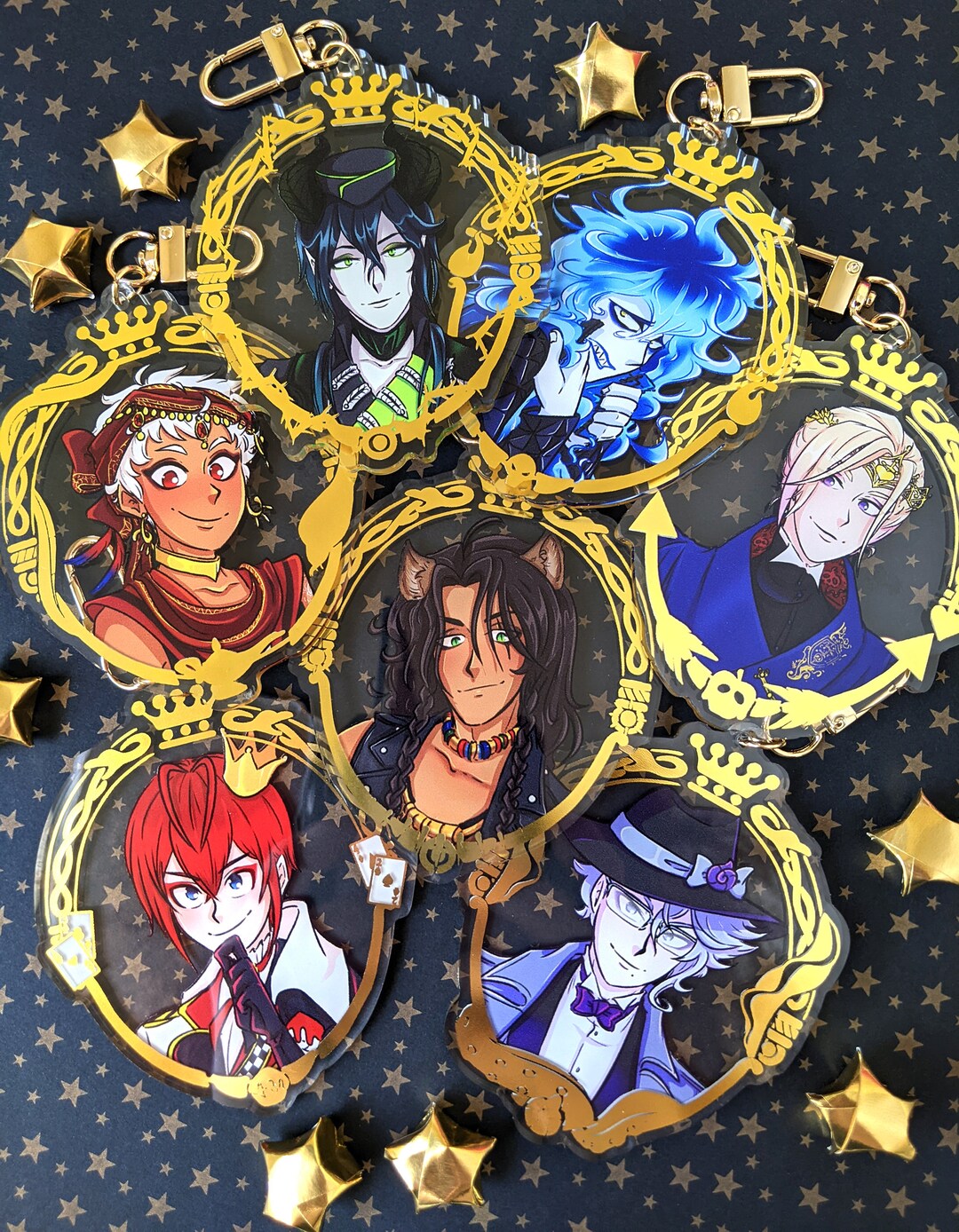 Twisted Wonderland TWST Acrylic Charm - Etsy