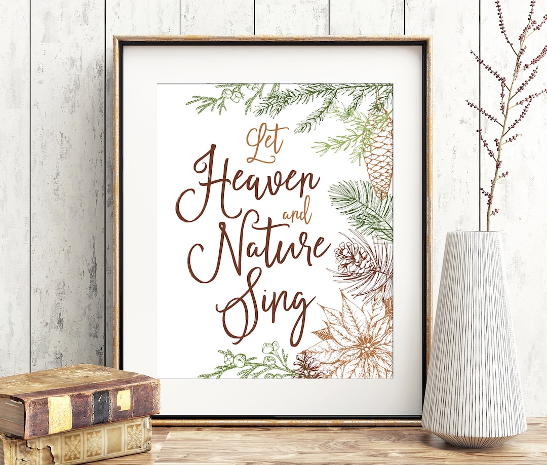 Let Heaven And Nature Sing