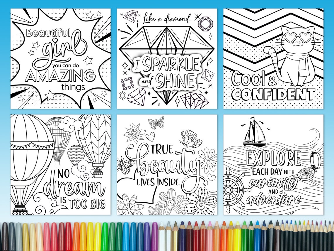 Printable Coloring Pages for Kids, Girls Coloring Book With ...