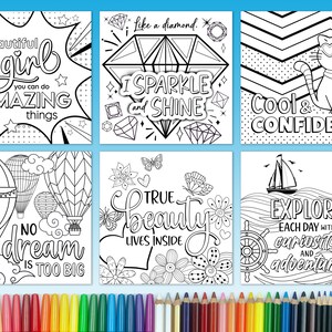 Printable Coloring Pages for Kids, Girls Coloring Book With ...