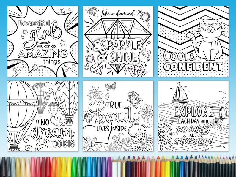 Printable Coloring Pages for Kids, Girls Coloring Book With ...