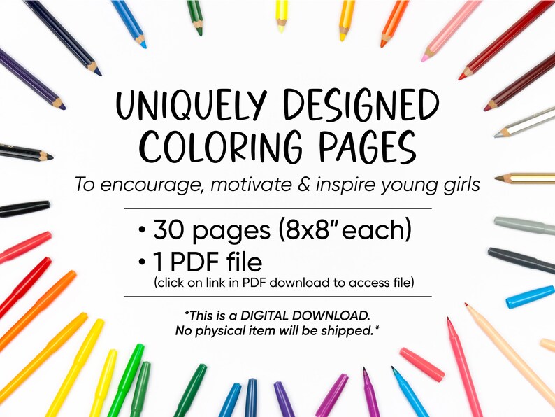 Printable Coloring Pages for Kids, Girls Coloring Book With ...
