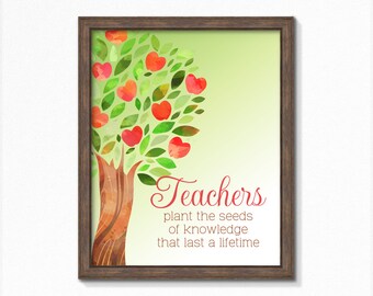Teachers Plant Seeds - Etsy
