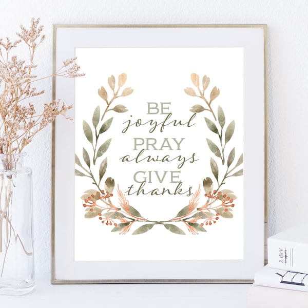 Always Give Thanks Sign - Etsy