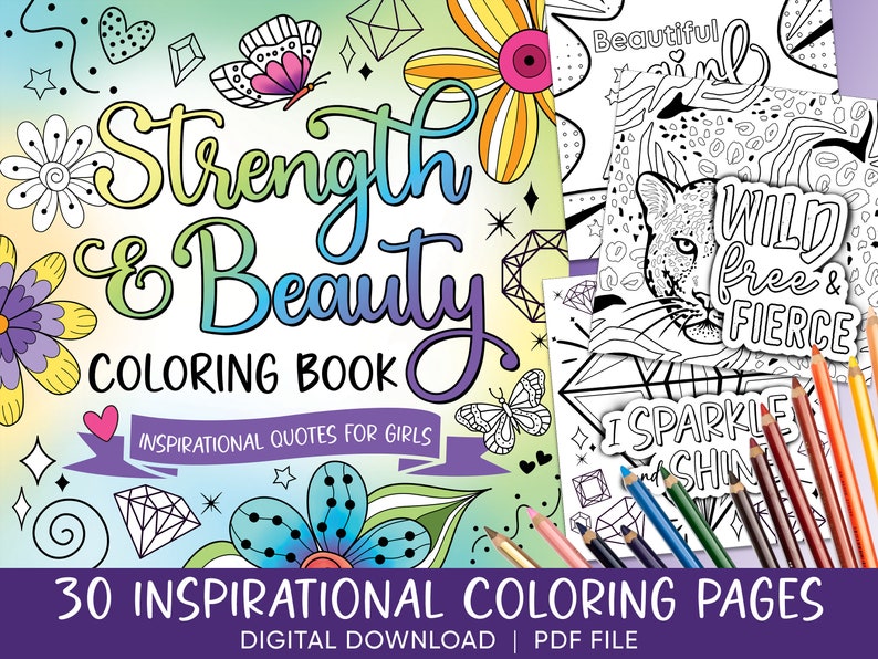 Printable Coloring Pages for Kids, Girls Coloring Book With ...