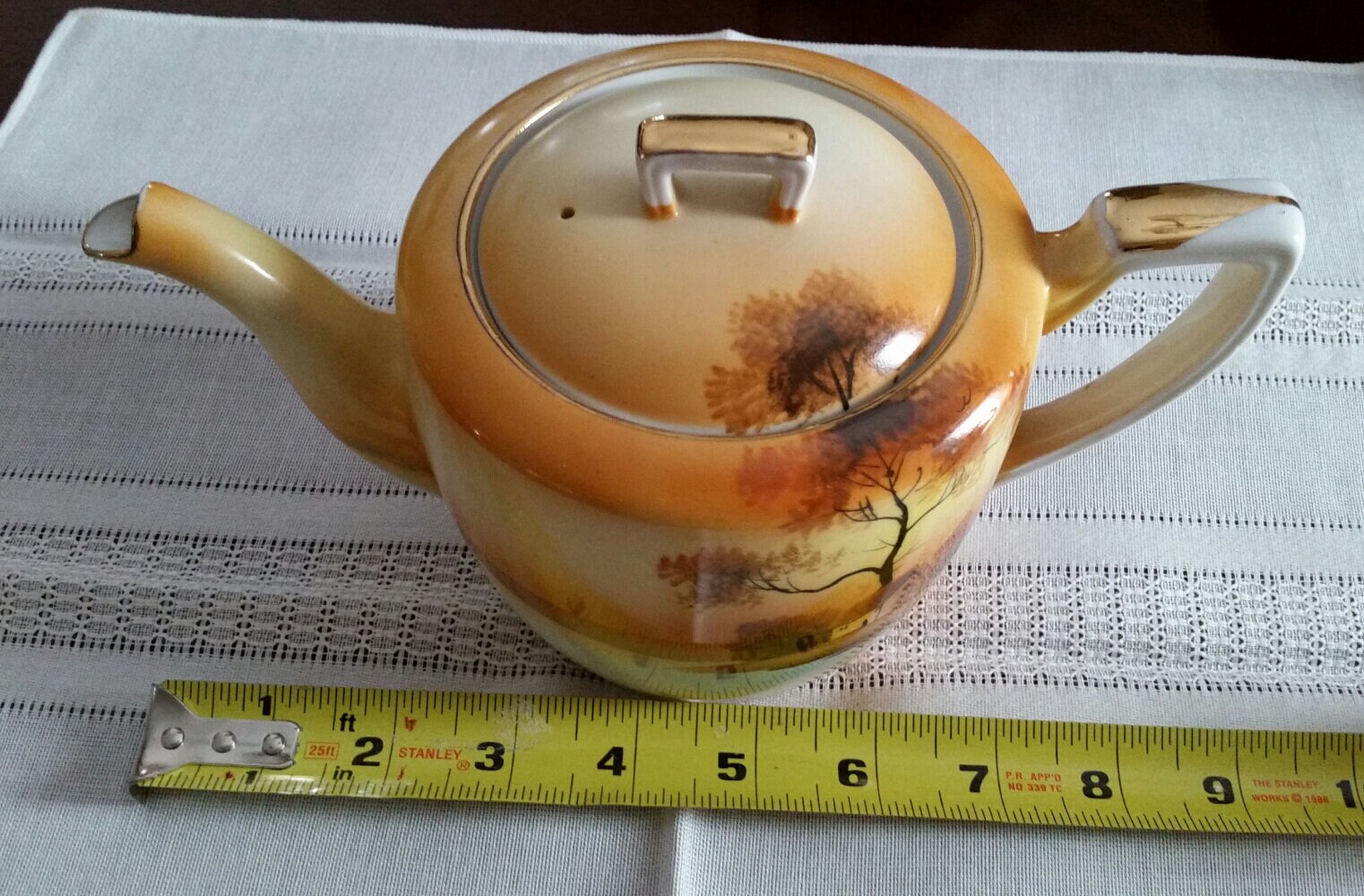 Noritake Tree in the Meadow Tea Pot - Etsy