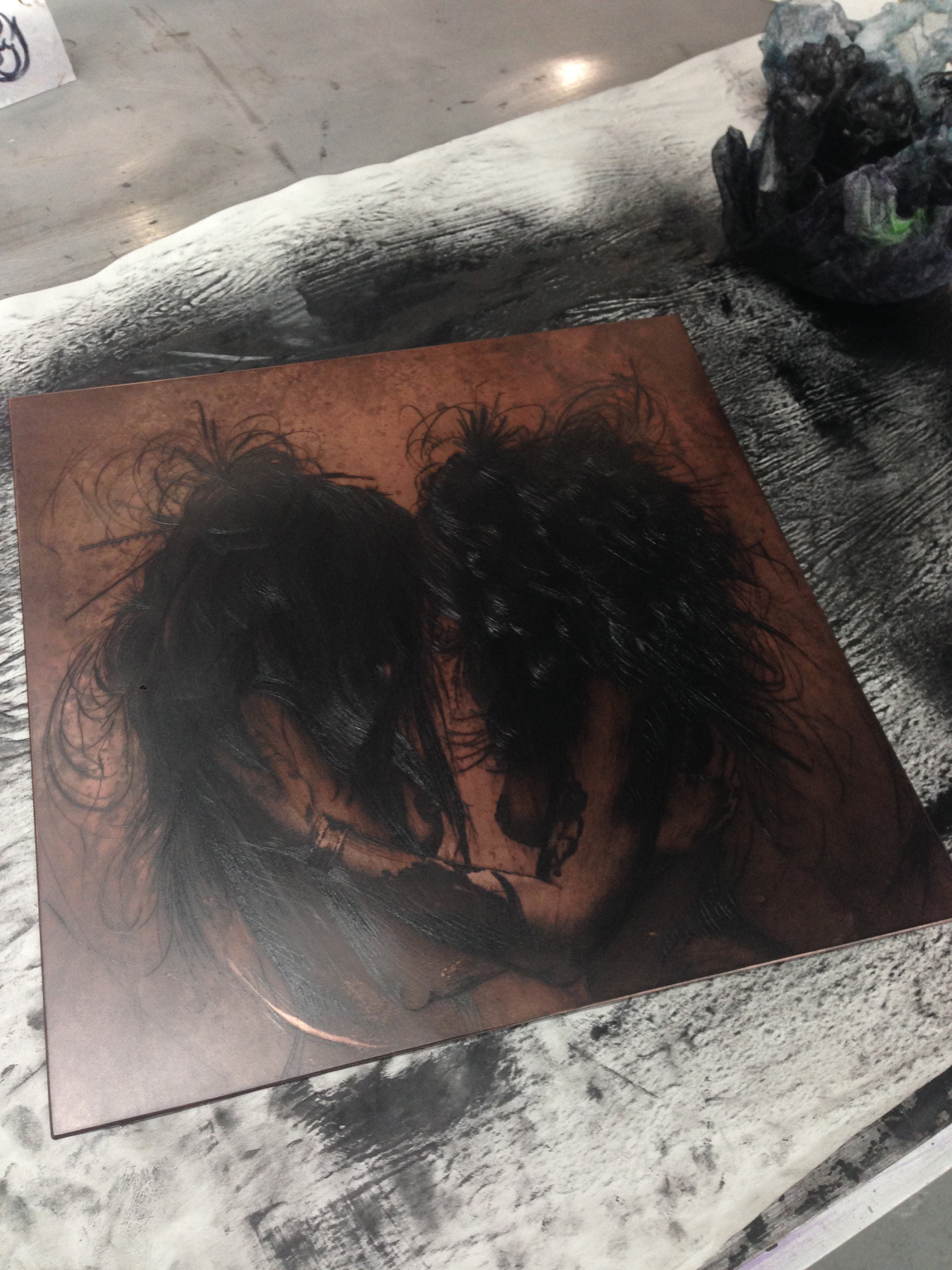 Fidelity Original Intaglio Copper Etching Print - Etsy