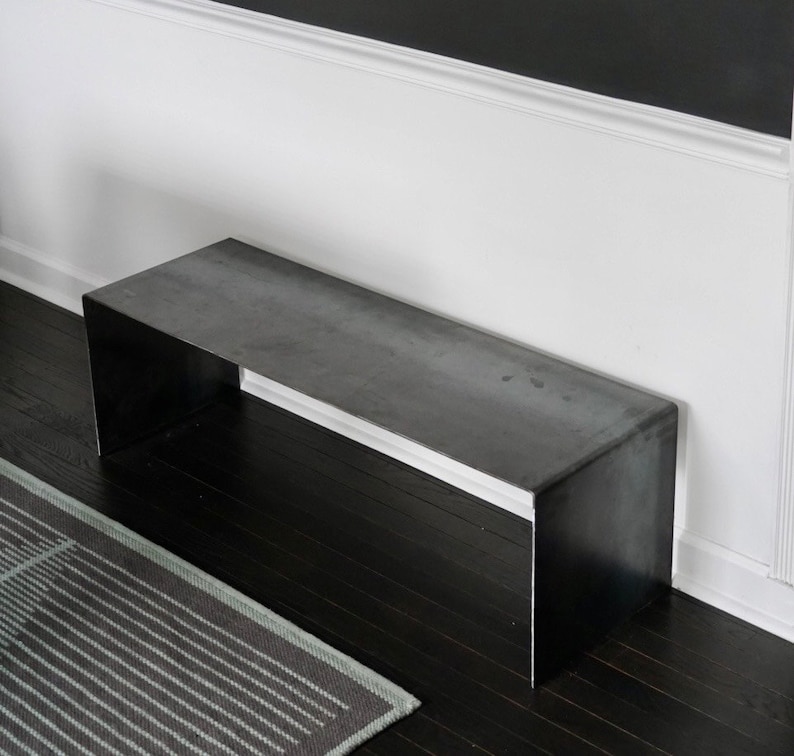 Larger Metal Bench - One Piece - Etsy