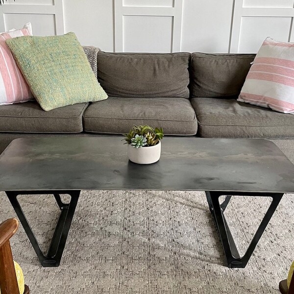 Metal Coffee Table - Etsy