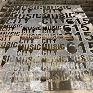 Music City Small Sign | Etsy