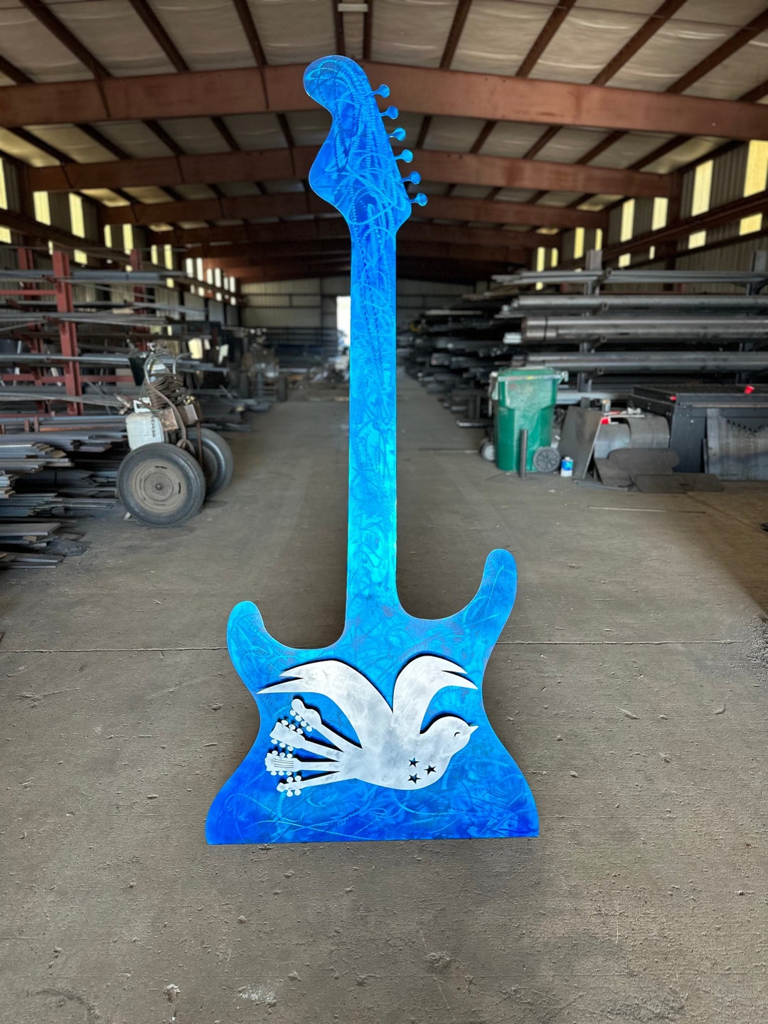 Custom 7ft Tall Guitar - Etsy
