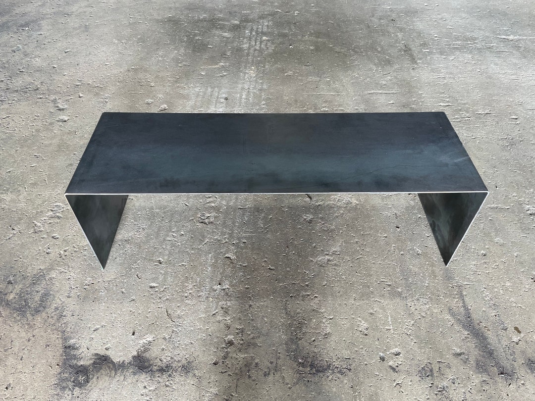 Smaller Modern Metal Bench - Heavy Duty - Etsy