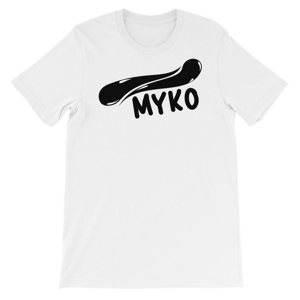 Myko Logo Tee White | Etsy
