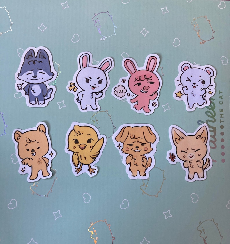 Skzoo Stickers - Etsy