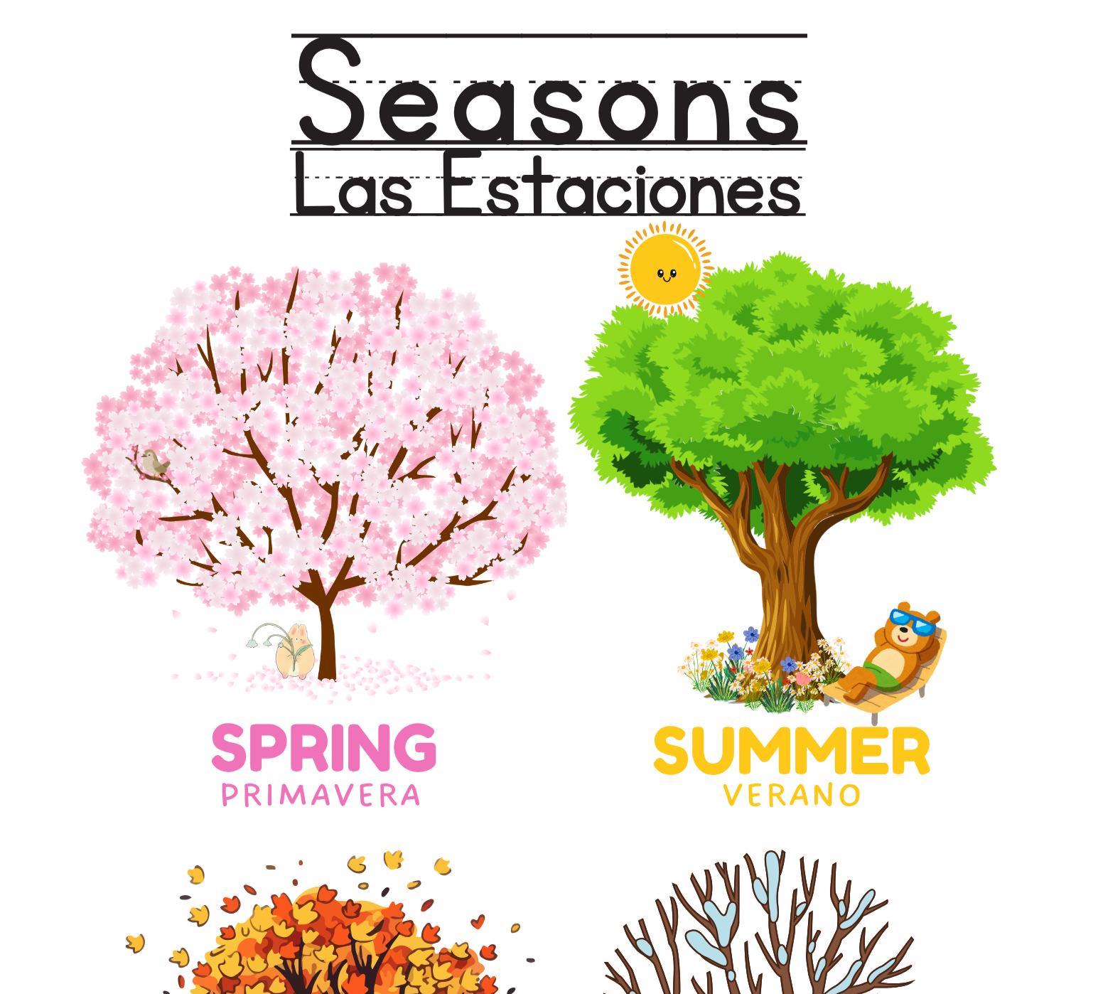 The Weather & the Seasons/ Las Estaciones Y El Clima: English-spanish ...