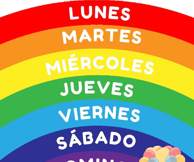 Learn the Days of the Week in Spanish: Activity Worksheets and ...