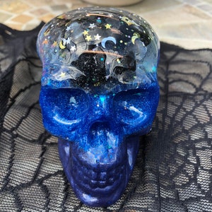 Large Skull Full Moon Energy Sacred Space Copper Wrapped Tourmaline ...