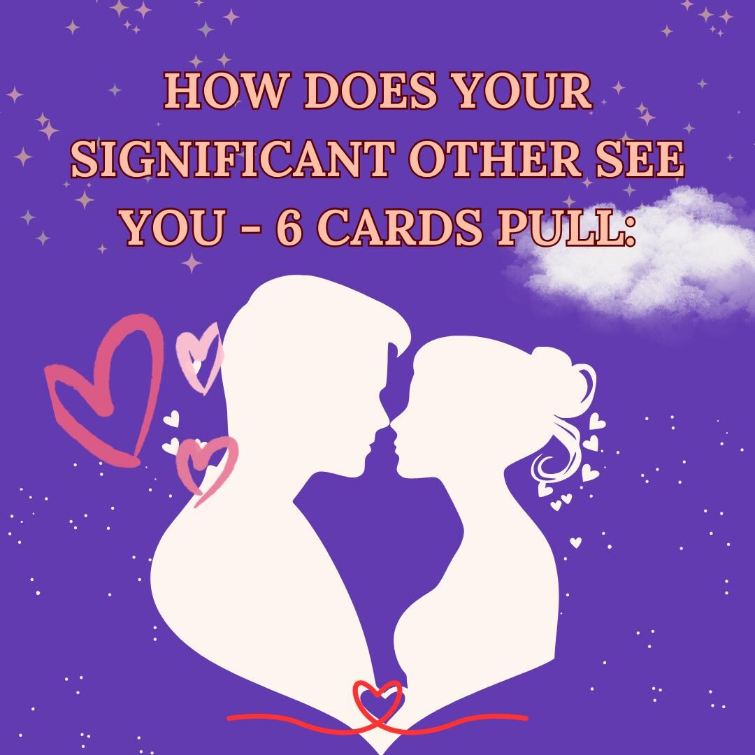 How Does Your DR S/O See You - 6 Cards Reading. - Etsy