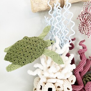 COMMISSION ONLY// Macrame Ocean Art/ Nautical Wall Art/macrame Seahorse ...