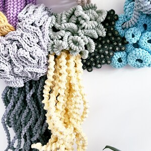 Large Coral Wall Decor /coral Reef Art/macrame Fish Art/ Nautical Wall ...