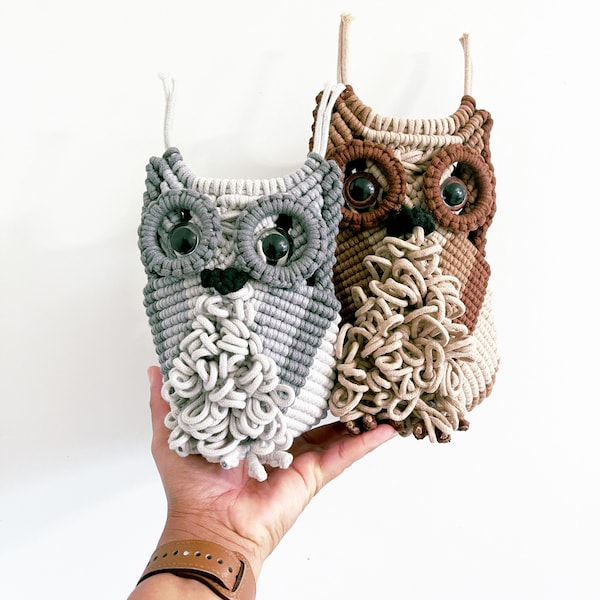 Macrame Owl - Etsy