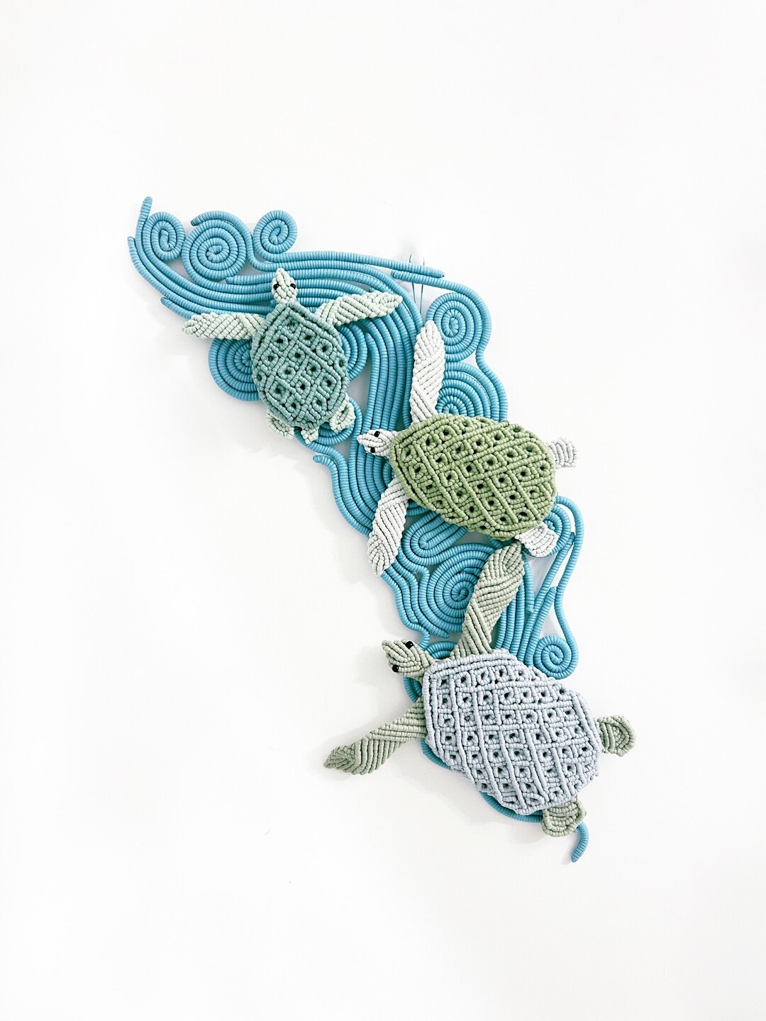 Commission Order Only// Tranquil Sea Turtle Wall Art// Turtle Art ...