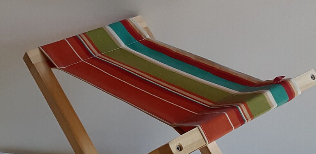 Footstool Replacement Sling. Made in the USA of Outdoor Fabric. - Etsy