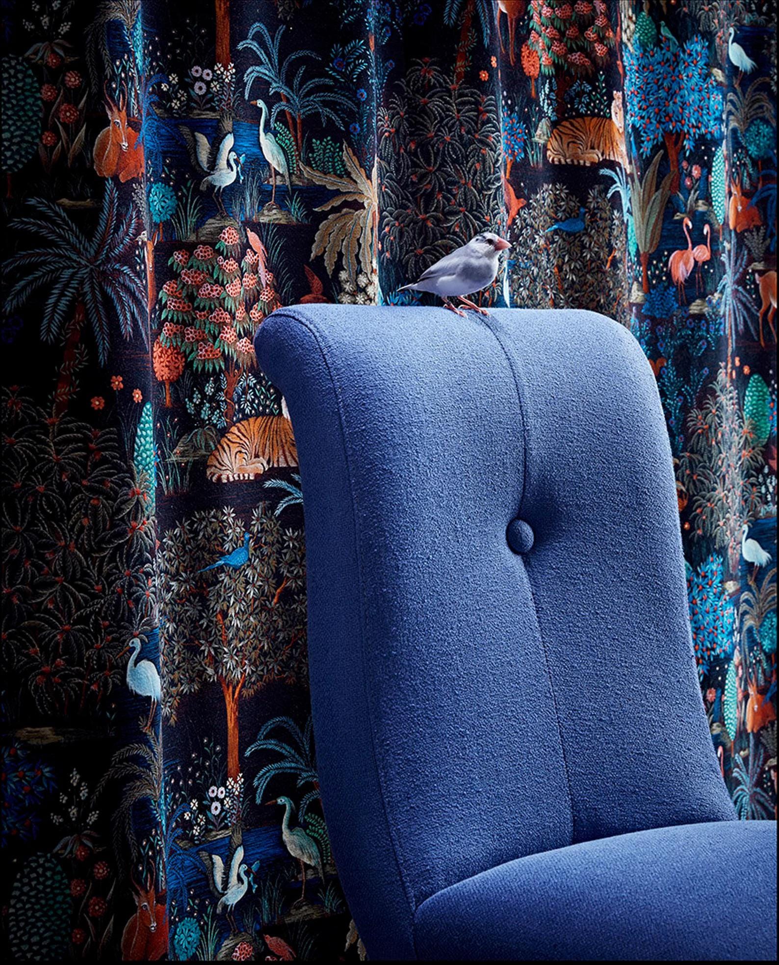 Pierre Frey Le Jardin Du Palais Velvet Pillow - Exotic Persian Gardens ...