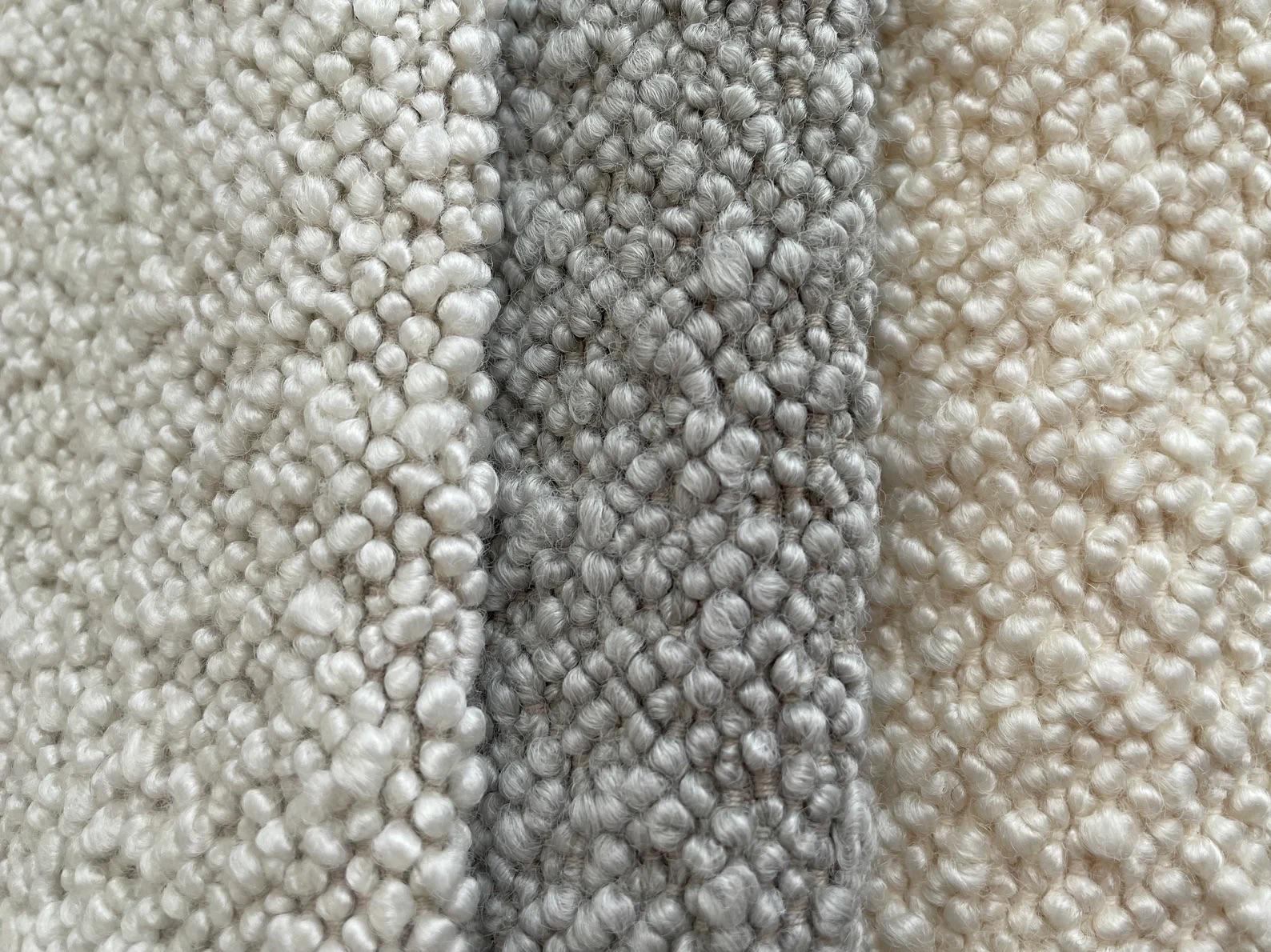 Dedar Karakorum Bouclé - 3 Colors - Wool Upholstery Fabric - Ivory Gray ...
