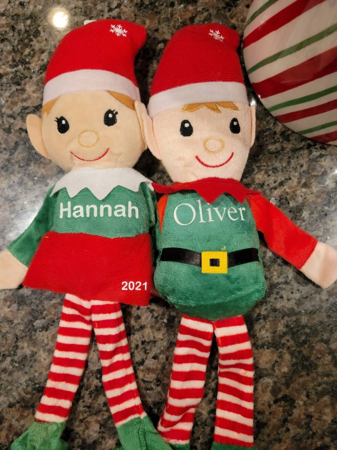 Christmas Elves Personalized - Etsy