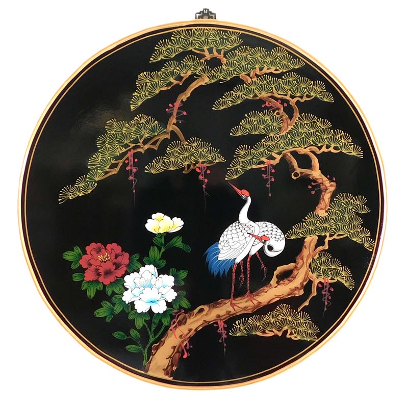 Round Art for Wall - Etsy