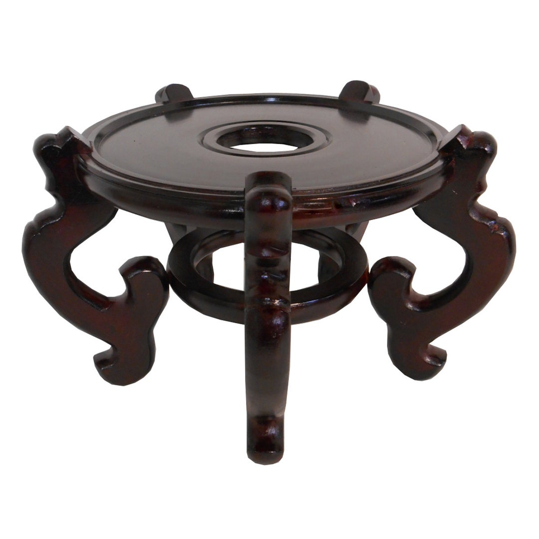 Oriental Rosewood Fish Bowl Stand - Etsy